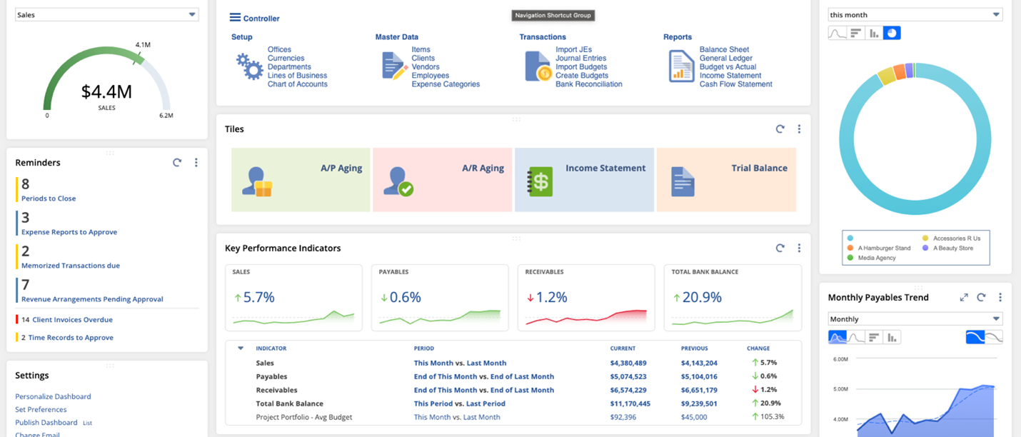 Unlock The Power Of NetSuite Dashboards: Insider Tips And Tricks » TAC ...
